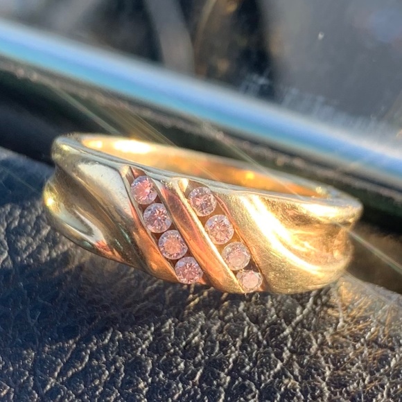 Accessories | Mens 1k Gold Wedding Ring | Poshmark